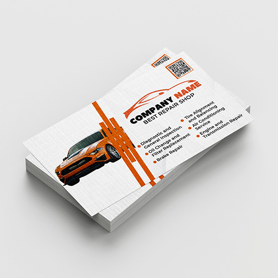 Auto Mechanic & Repair Business Cards