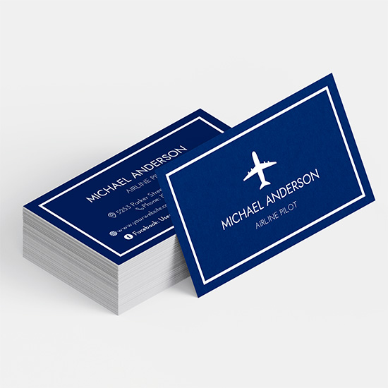 Aviation Business Cards