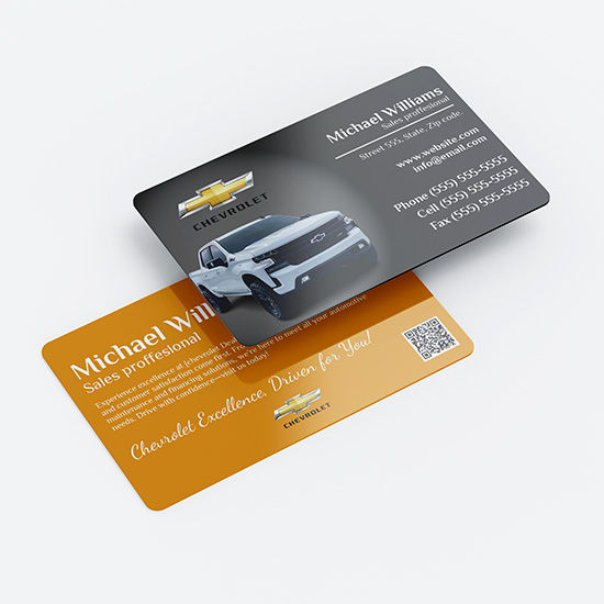 Chevrolet Dealership Business Cardse