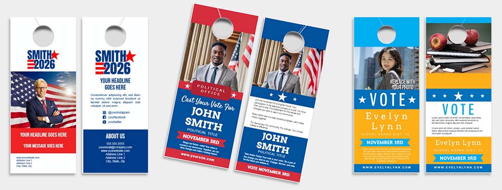 Political Door Hangers: Secret to a Successful Campaign