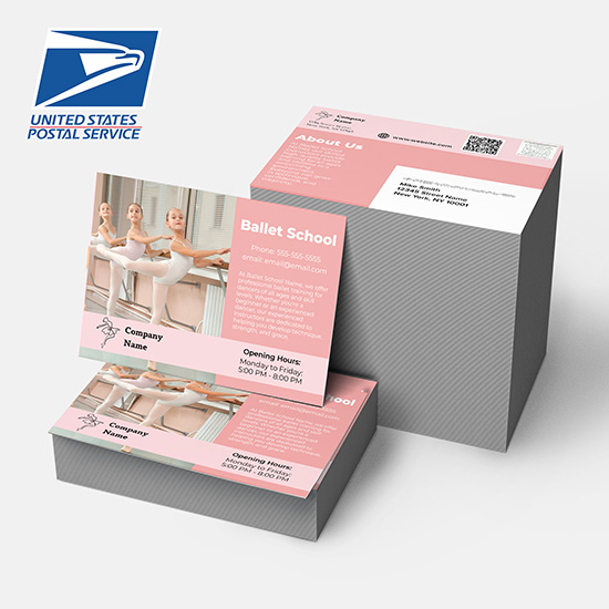 Dance Postcards | Postcard Print Marketing