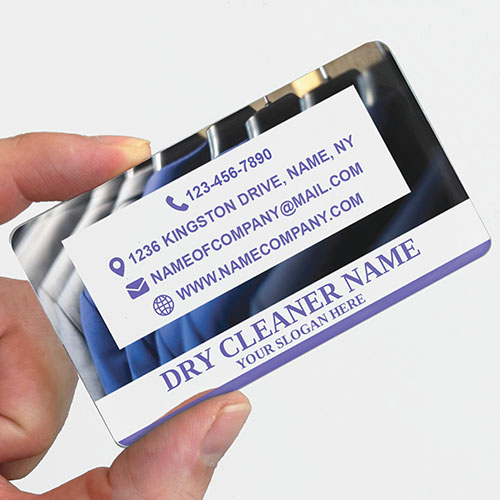 Dry Cleaning Business Cards