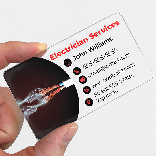 Sample Electrical Business Cards