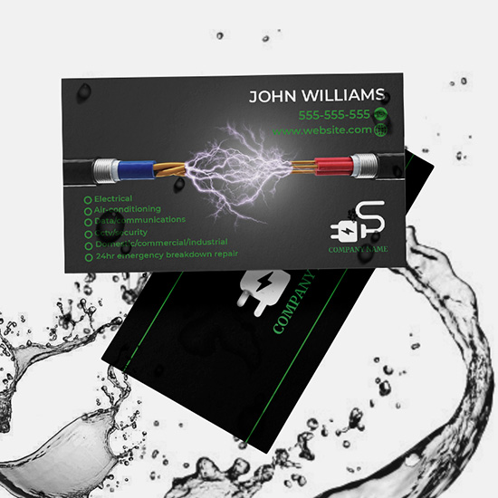 Electrician Business Cards