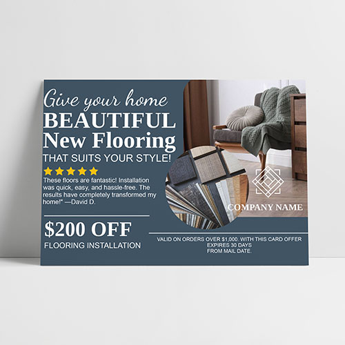 Flooring Postcards | Postcard Marketing