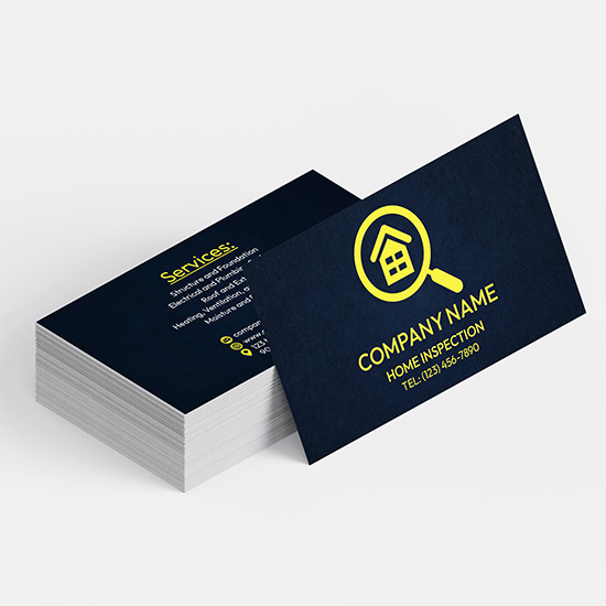 Home Inspection Business Cards