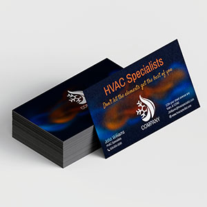HVAC Business Cards