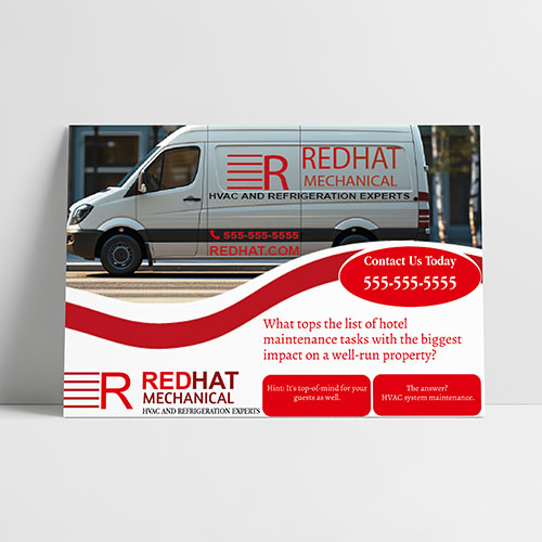 HVAC Postcards | Postcard Marketing