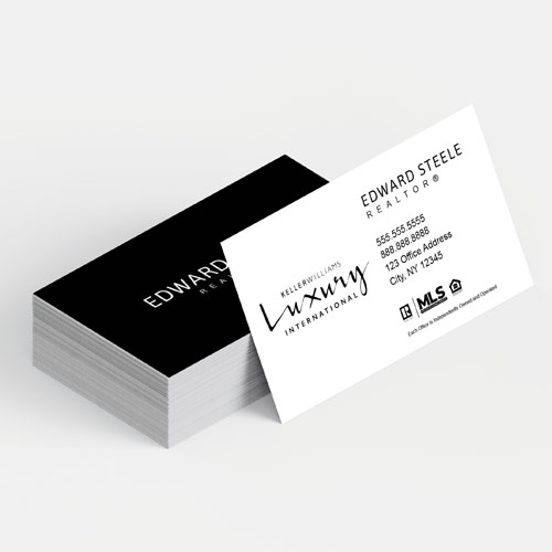 Premium Business Cards for Keller Williams Luxury Agents ...