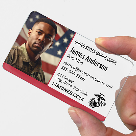 Military Business Cards