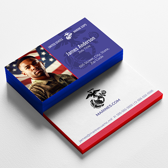 Military Business Cards