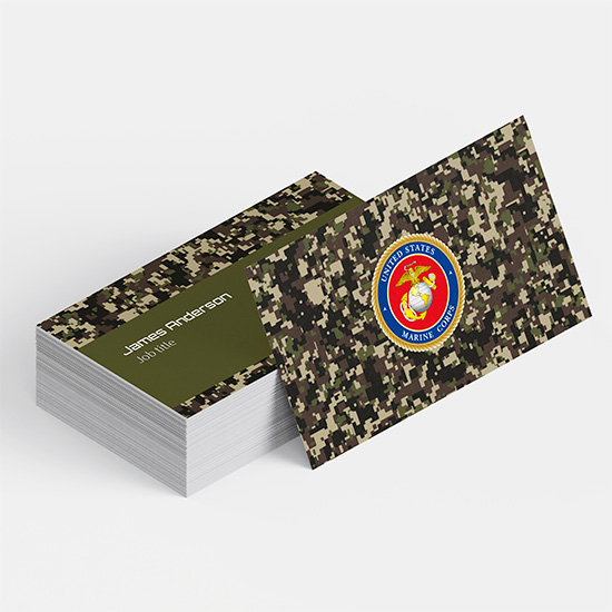 Military Business Cards
