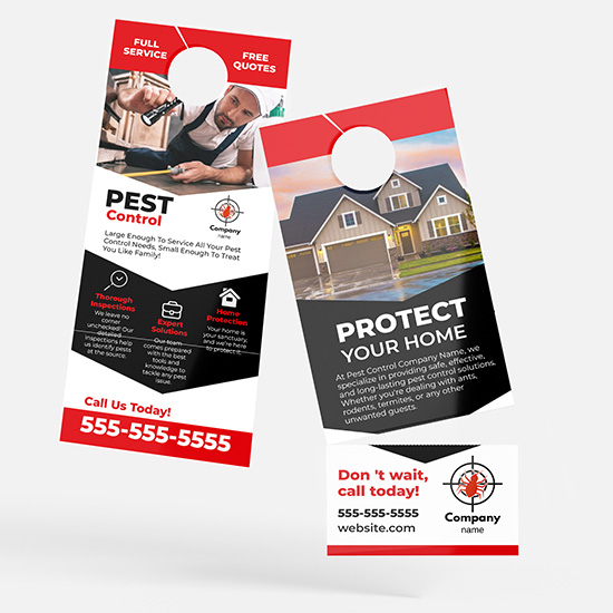 Pest Control Print Marketing | Pest Control Designs