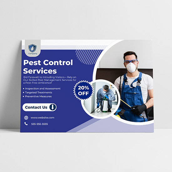 Pest Control Postcards | Postcard Print Marketing