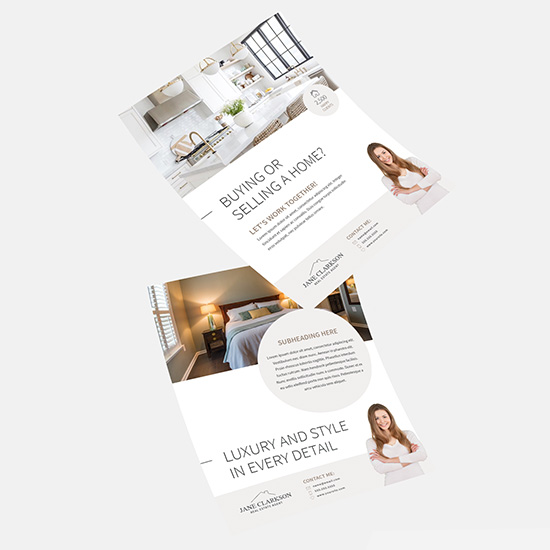 Generic Real Estate Print Marketing | Generic Real Estate Designs