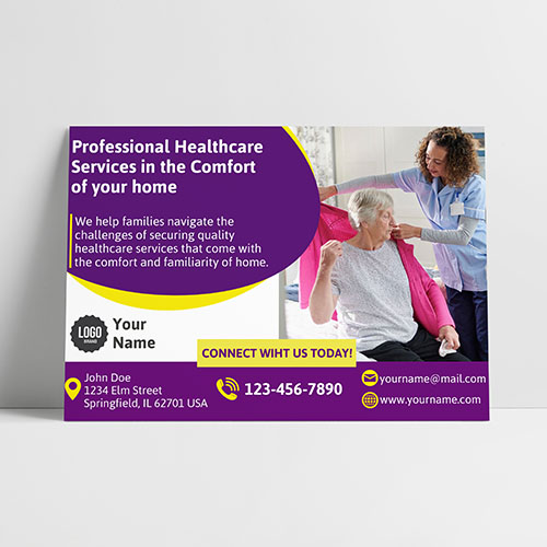 Senior Care Postcards | Postcard Marketing