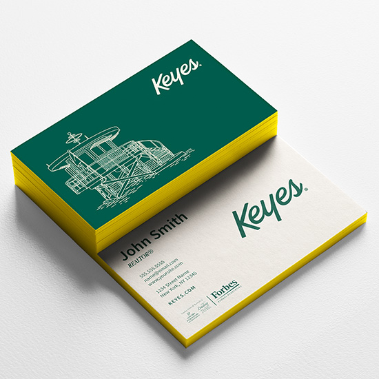 The Keyes Company Business Cards