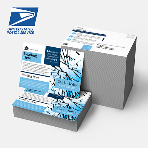 Window & Glass Postcards | Postcard Marketing