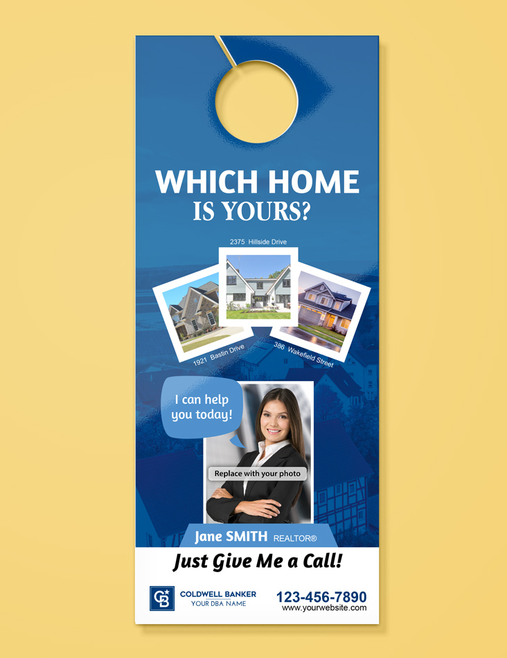 Coldwell Banker Real Estate Door Hangers