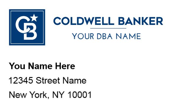 Coldwell Banker Address Labels