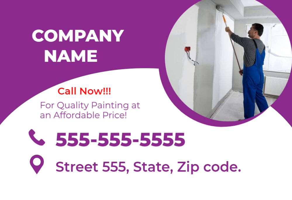 House Painter Designs | Marketing Materials