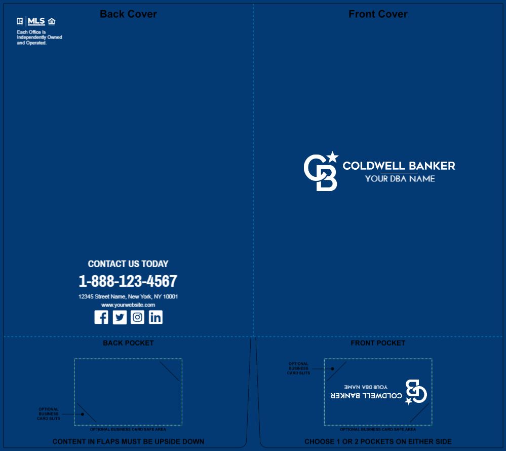 Coldwell Banker Real Estate Business Cards | Free Template Designs ...