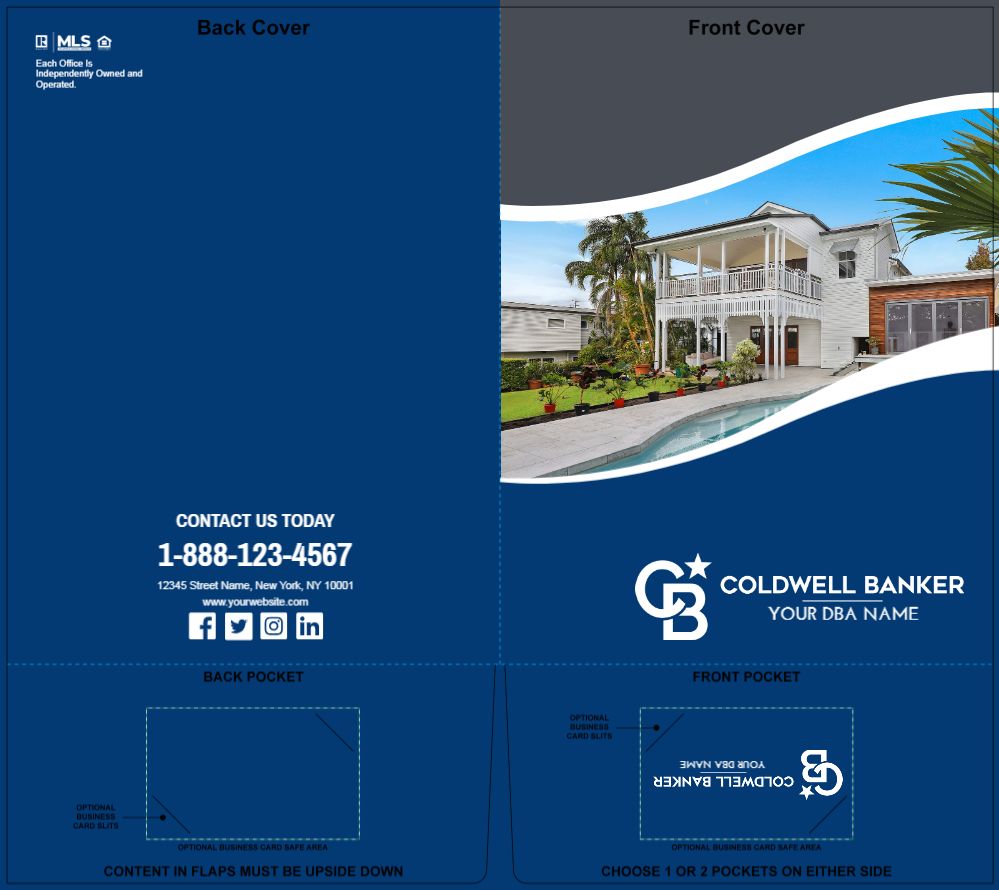 Coldwell Banker Real Estate Business Cards | Free Template Designs ...