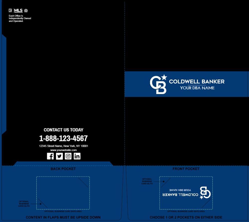 Coldwell Banker Real Estate Business Cards | Free Template Designs ...