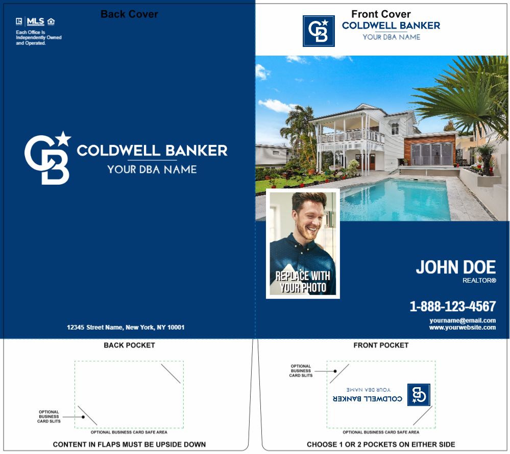 Coldwell Banker Real Estate Business Cards | Free Template Designs ...
