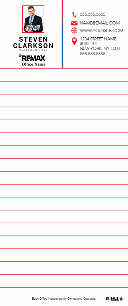 Customize Notepad Templates - Free and Easy Design | 1800BusinessCards