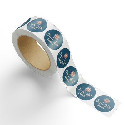 Circle Roll Labels Online | PrintStop