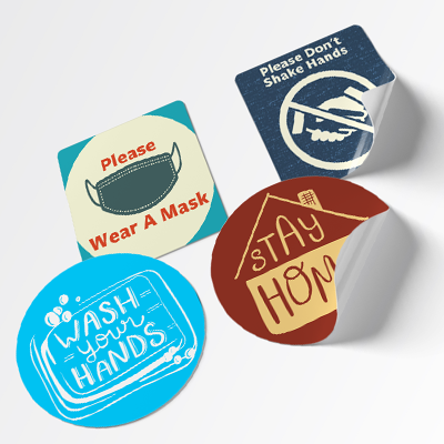 Custom Stickers Design Templates