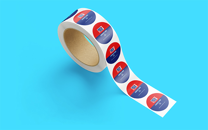 Circle Roll Labels Online | PrintStop