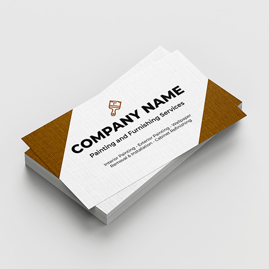 Linen Business Cards | Recycled Material Business Cards